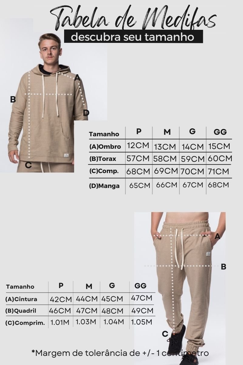 Conjunto Masculino Moletom Marrom Kartter Conjunto Masculino Moletom Marrom Kartter