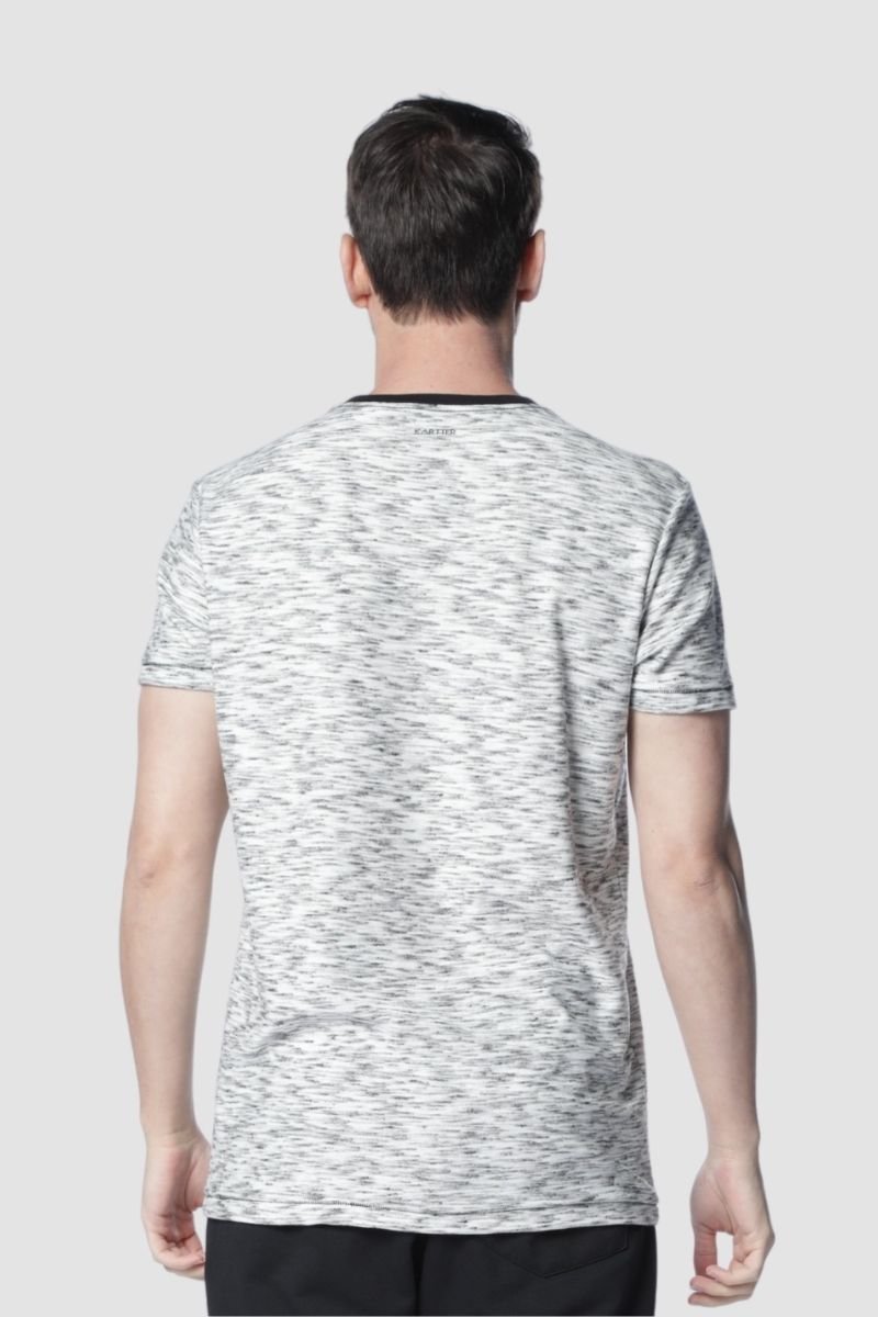 Camiseta Masculina Kartter Jet Gola Preta